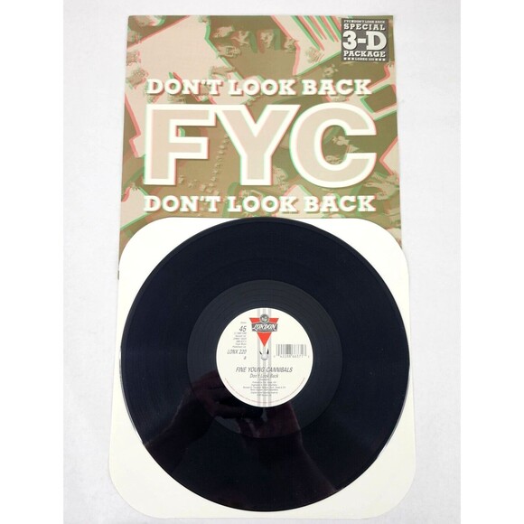 Media | Fine Young Cannibals Dont Look Back Record Vinyl 45 Rpm 12 3d ...
